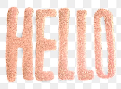Handwriting Hello glitter png word | Premium PNG Sticker - rawpixel