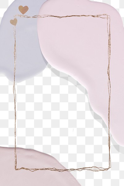 Pink pastel gold frame png | Free PNG - rawpixel