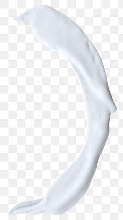 White color smear element png | Premium PNG Sticker - rawpixel