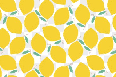 Vector seamless lemon pattern pastel | Premium Vector - rawpixel