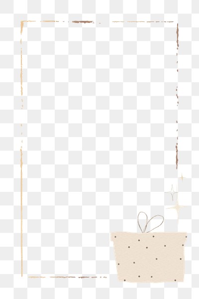 Festive gift box frame png | Premium PNG - rawpixel