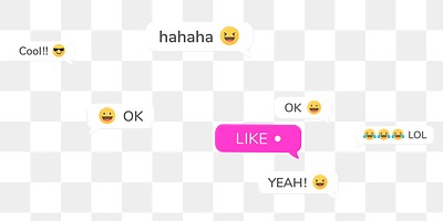Positive png social media comments | Premium PNG Sticker - rawpixel