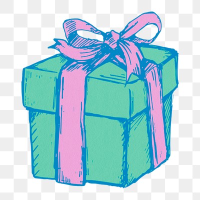 Png gift box sticker birthday | Premium PNG Sticker - rawpixel