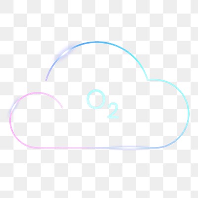 Cloud O2 icon png oxygen | Premium Icons Sticker - rawpixel