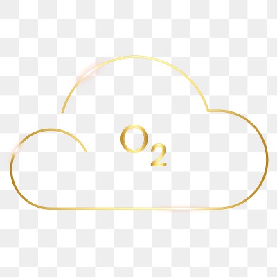 Cloud O2 icon png oxygen | Premium Icons Sticker - rawpixel