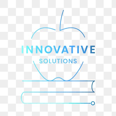Innovative solutions logo png education | Free PNG Sticker - rawpixel