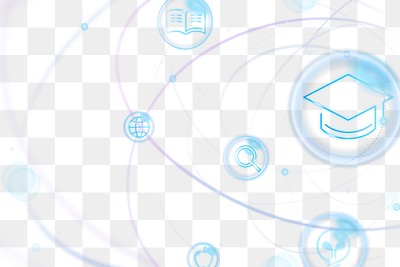 Education technology futuristic background vector | Premium Vector ...