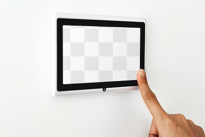 Smart home png screen panel | Premium PNG - rawpixel