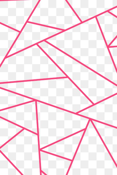 Pink geometric triangle pattern png | Premium PNG - rawpixel