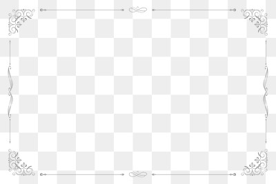 Ornamental png frame transparent background | Premium PNG - rawpixel