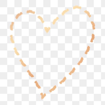 Png dash line heart design | Premium PNG - rawpixel