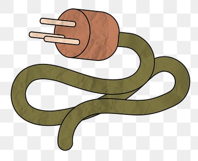 Png electrical plug sticker environment | Premium PNG Sticker - rawpixel