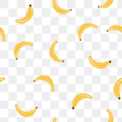 Banana pattern PNG, cute fruit | Premium PNG - rawpixel