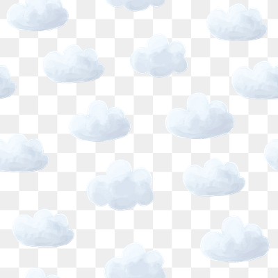 Cloud pattern PNG transparent background | Premium PNG - rawpixel