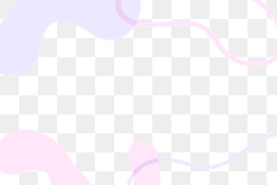 Abstract pink png border frame, | Premium PNG - rawpixel