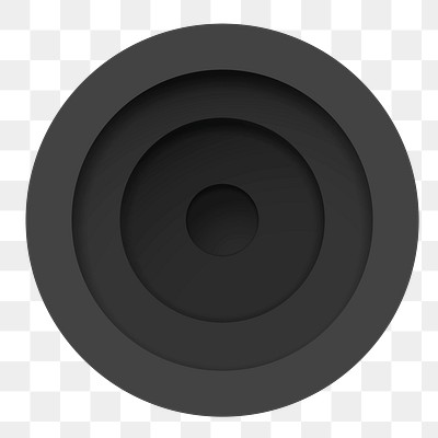 3D circle png element, geometric | Premium PNG Sticker - rawpixel