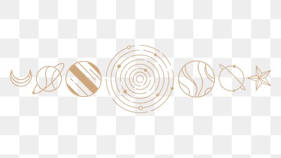 Gold celestial png clipart, mystic | Premium PNG Sticker - rawpixel