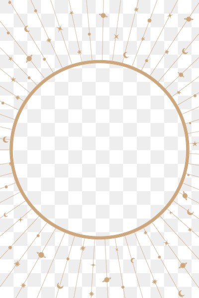 Celestial frame background, abstract circle | Premium Vector - rawpixel