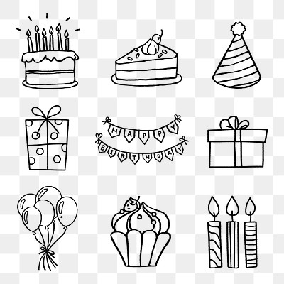 Birthday cake png sticker, party | Premium PNG - rawpixel