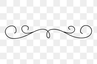 Png sticker scroll divider, vintage | Premium PNG Sticker - rawpixel