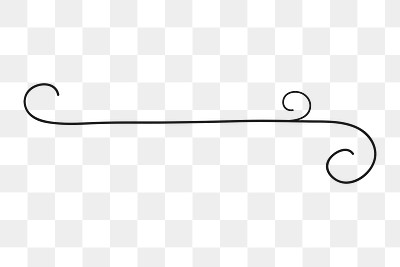 Png sticker scroll divider, vintage | Premium PNG Sticker - rawpixel