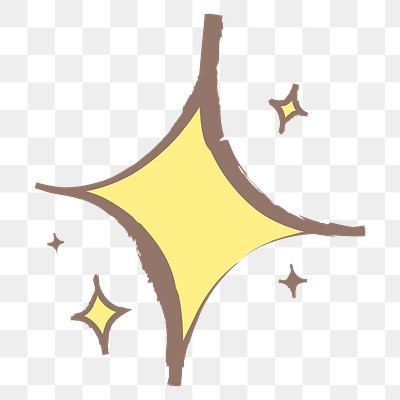 Sparkle png sticker, pastel doodle | Premium PNG - rawpixel