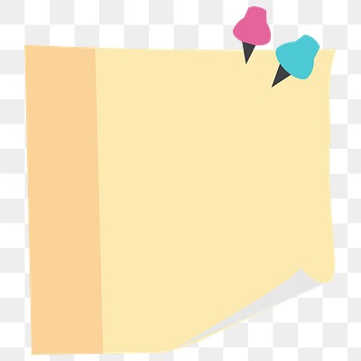Yellow reminder note sticker design | Premium PNG Sticker - rawpixel