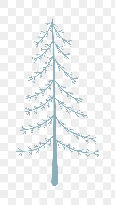 Cute pine tree sticker design | Premium PNG Sticker - rawpixel