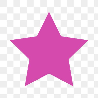 Pink star geometric shape transparent | Premium PNG Sticker - rawpixel