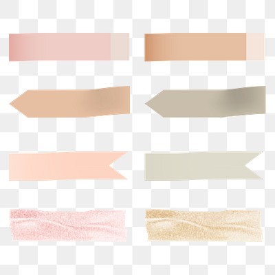 Colorful sticky banner collection social | Premium PNG - rawpixel