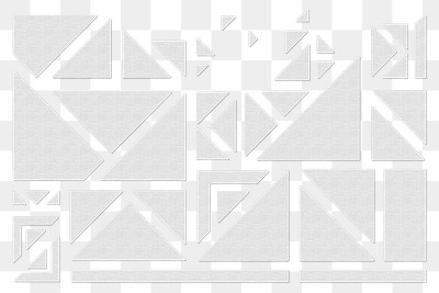Geometric gray triangle design element | Free PNG - rawpixel