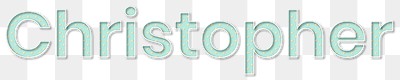 Png name Christopher word art | Premium PNG Sticker - rawpixel