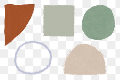 Hand drawn geometric shape watercolor | Premium PNG - rawpixel