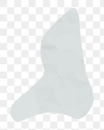 Freeform gray element transparent png | Premium PNG Sticker - rawpixel