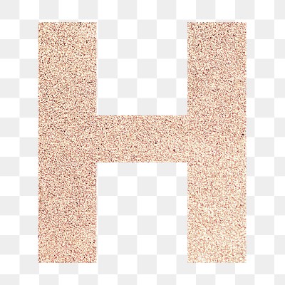 Glitter capital letter H sticker | Premium PNG Sticker - rawpixel