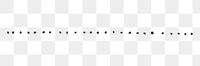 Png dotted line sticker black | Premium PNG Sticker - rawpixel