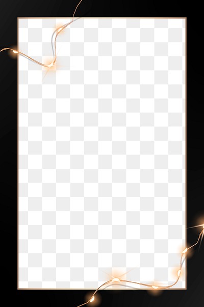 Frame png with decorative string | Free PNG - rawpixel