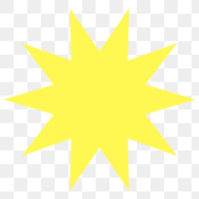 Png explosion geometric yellow shape | Premium PNG Sticker - rawpixel