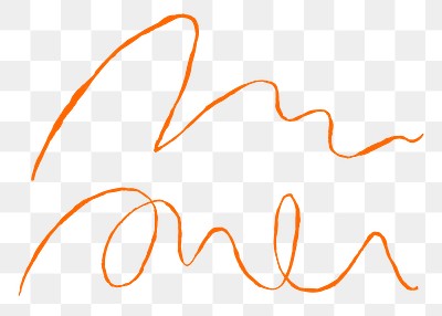 Png abstract red line in doodle | Premium PNG Sticker - rawpixel