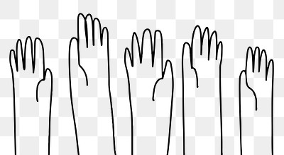 PNG human rights doodle hand | Premium PNG Sticker - rawpixel