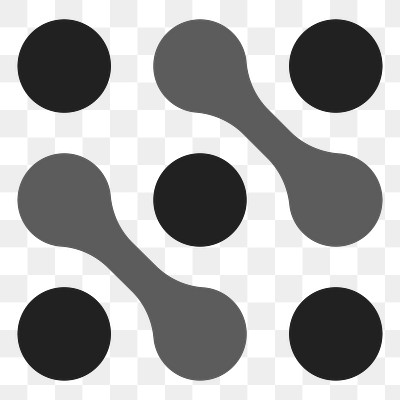 Gray molecular lab logo png | Premium PNG Sticker - rawpixel