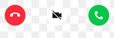 Png incoming call interface accept | Premium PNG Sticker - rawpixel