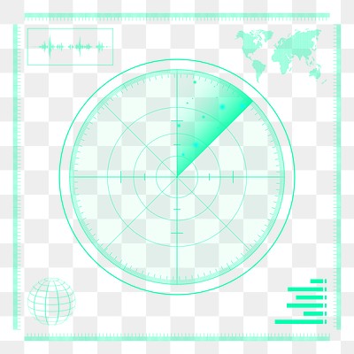 Png green global radar monitor | Premium PNG Sticker - rawpixel