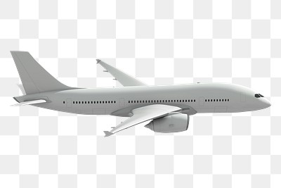 3D airplane png clipart, air | Premium PNG - rawpixel