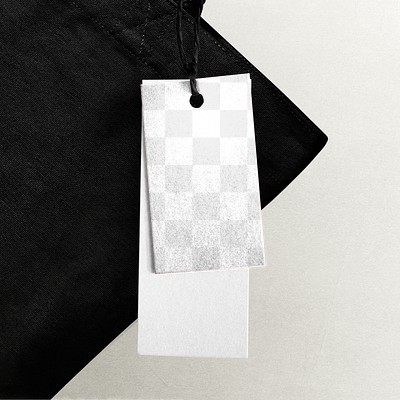 Swing tag png mockup, transparent | Premium PNG - rawpixel