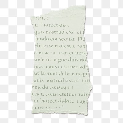 Torn paper scrap, journal collage | Premium PSD - rawpixel