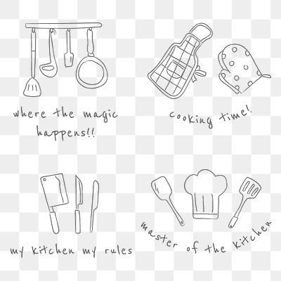 Cute food stickers with text | Free PNG Sticker - rawpixel