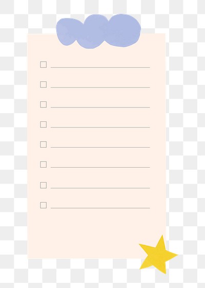 Checklist png sticker transparent background | Premium PNG - rawpixel