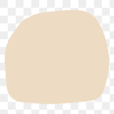 Beige squircle shape png sticker, | Premium PNG - rawpixel