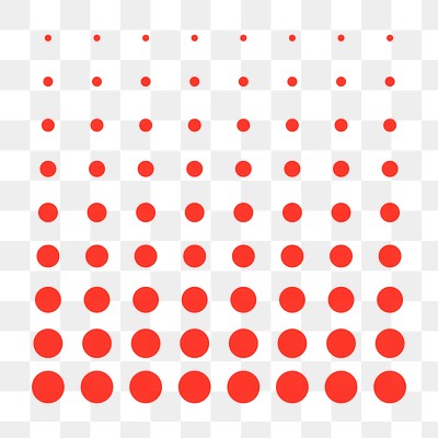 Red dots pattern png